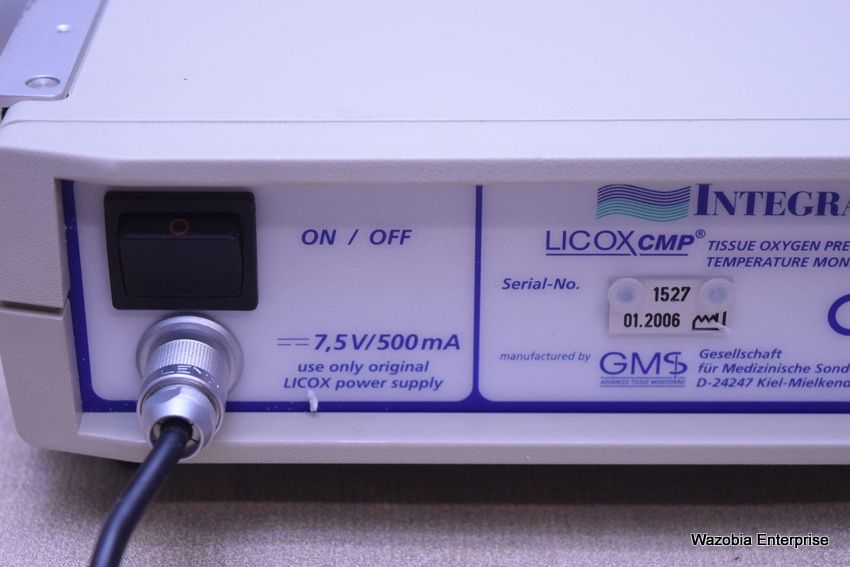 INTEGRA LICOX CMP TISSUE OXYGEN PRESSURE MONITOR | eBay