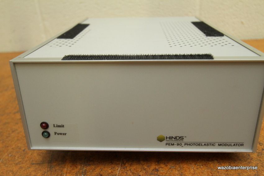 HINDS INSTRUMENTS PEM-90 PHOTOELASTIC MODULATOR PEM CONTROLLER | eBay