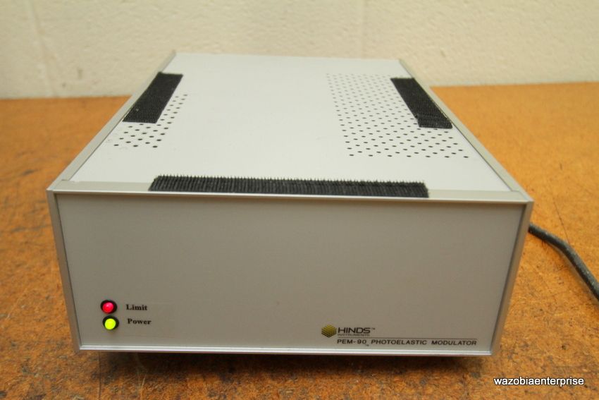 HINDS INSTRUMENTS PEM-90 PHOTOELASTIC MODULATOR PEM CONTROLLER | eBay