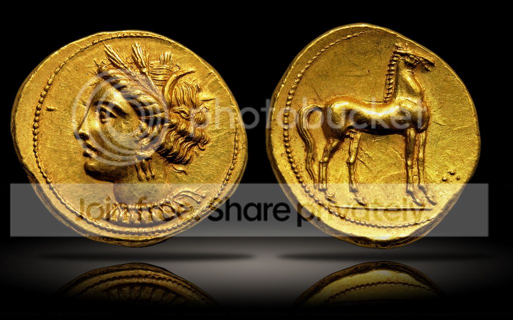 One of my favorite coins....AV Stater Carthage 350BC | Coin Talk