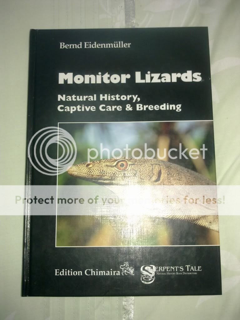 2 x monitor lizard hardback books | Reptile Forums