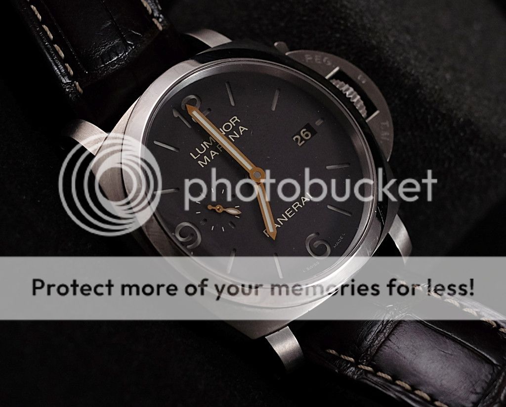 FS : MINT Panerai PAM351 LuminorMarina 1950 3 Days Automatic Titanio 'M ...